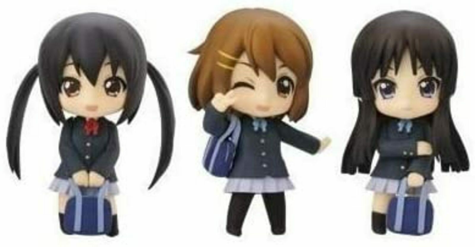 TBSishop & Lawson Nendoroid Petit K-ON! Figure Set Limited Ver. Azusa ...