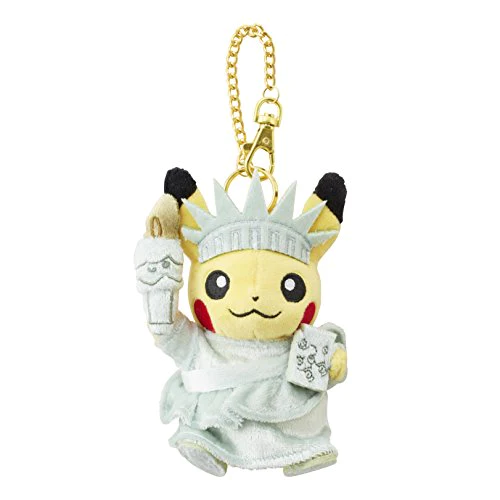 Pikachu in America (Statue of Liberty) Outfit - Pokemon Center Plush ...